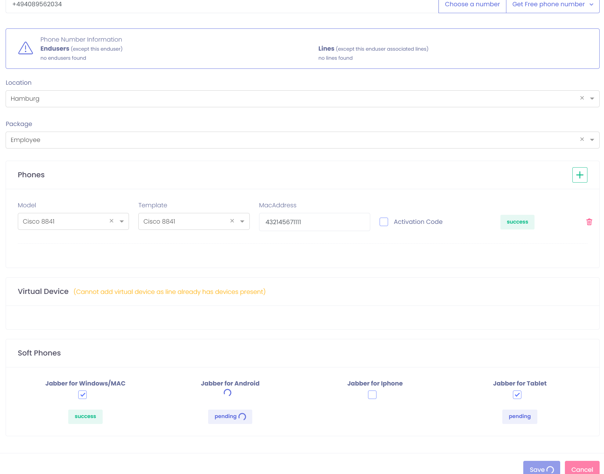 Create Device for a User – kb.easy-uc.com