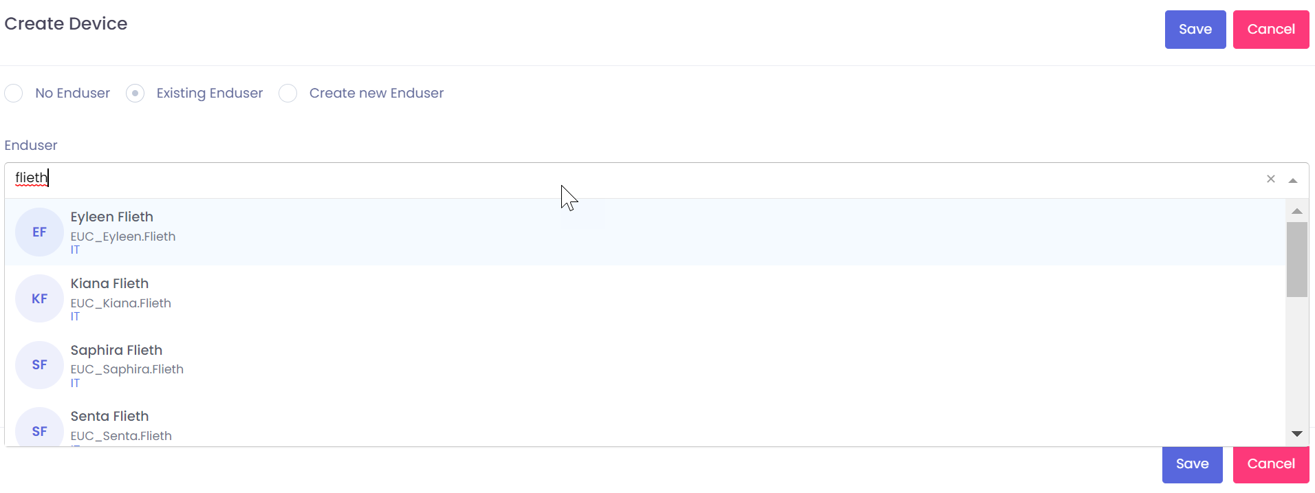 Create Device for a User – kb.easy-uc.com