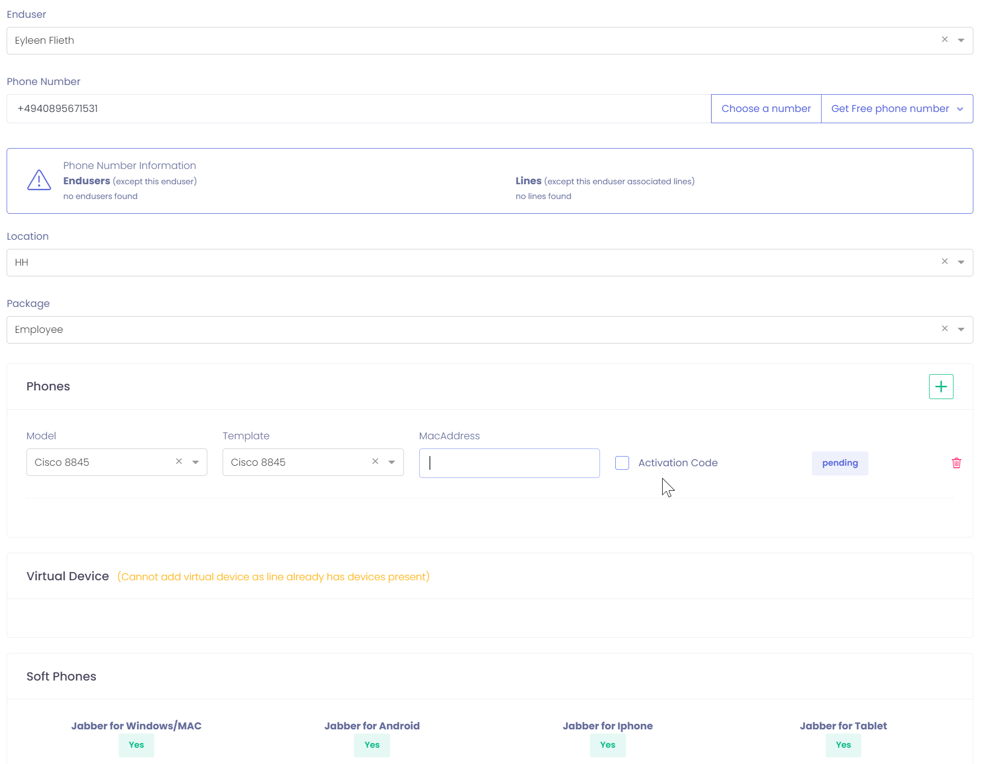 Create Device for a User – kb.easy-uc.com